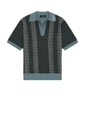 Amiri Striped Polo