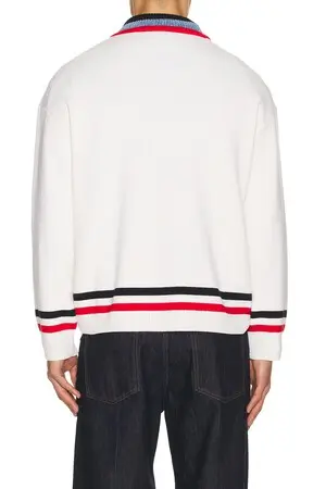 Marni V-neck Virgin Wool Sweater