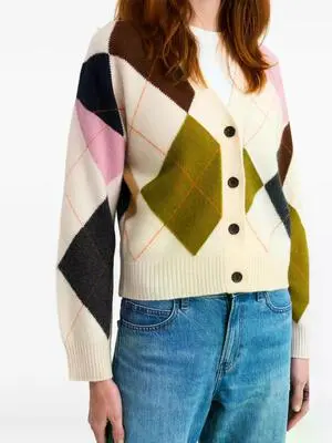 Pringle Of Scotland Argyle Buttoned Cardigan - Neutrals