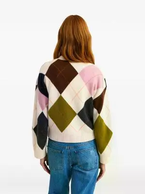 Pringle Of Scotland Argyle Buttoned Cardigan - Neutrals