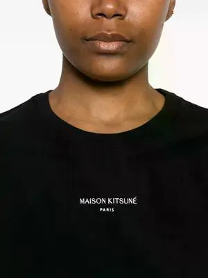 Maison Kitsuné Logo T-shirt - Black