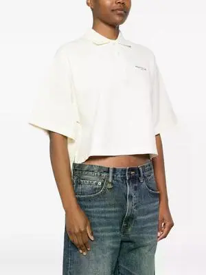 Maison Kitsuné Buttoned Polo Shirt - Neutrals