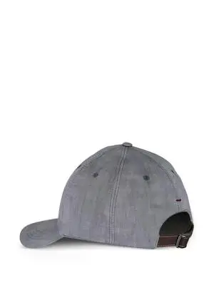 Brunello Cucinelli Linen Baseball Cap - Grey