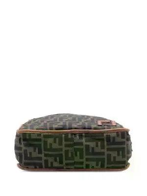 Fendi 2000-2010 Zucca Canvas Crossbody Bag