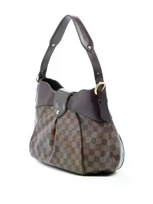 LOUIS VUITTON Damier Ebene Sistina Mm Shoulder Bag