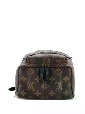 LOUIS VUITTON Palm Springs Monogram Canvas Mini Backpack - Black