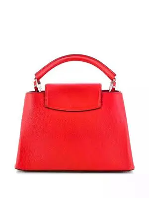 LOUIS VUITTON Capucines Bb Satchel - Red