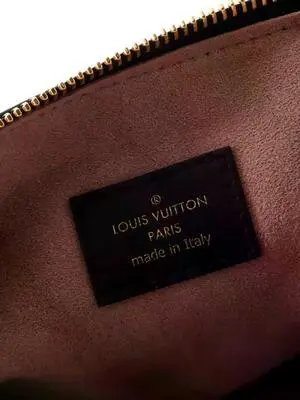 LOUIS VUITTON Coussin Pm Crossbody Bag Monogram Embossed Lambskin - Black