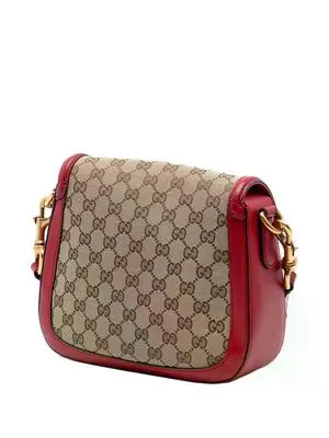 Gucci Medium Gg Canvas Lady Web Crossbody Bag