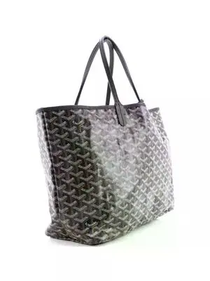 Goyard Saint Louis Coated Canvas Pm Tote Bag - Black