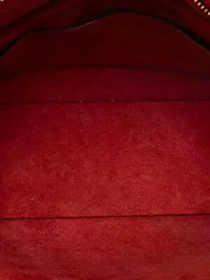 Celine 2016 Micro Grained Calfskin Belt Bag - Red