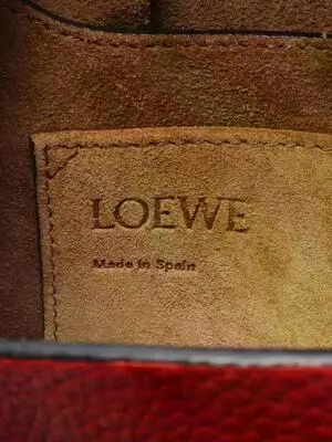 Loewe 2010-2026 Small Calfskin Gate Crossbody Bag - Red