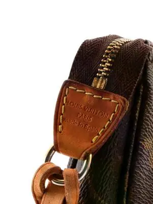 LOUIS VUITTON Pochette Accessoires Nm Monogram Canvas - Brown