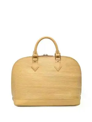 LOUIS VUITTON 2001 Epi Alma Pm Handbag - Yellow
