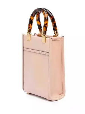 Fendi Mini Leather Sunshine Shopper Tote