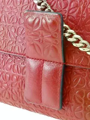 Loewe Leather Repeat Anagram Avenue Crossbody Bag
