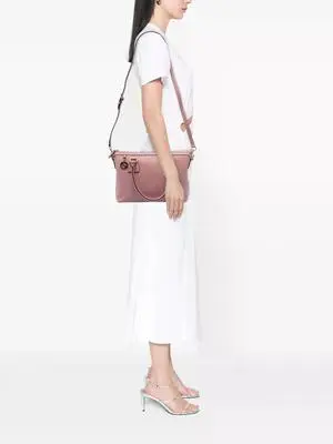 Gucci Calfskin Gg Charm Satchel