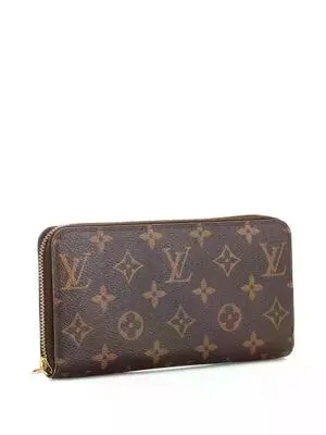 LOUIS VUITTON Zippy Wallet Monogram Canvas Small Wallets
