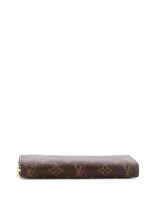 LOUIS VUITTON Zippy Wallet Monogram Canvas Small Wallets
