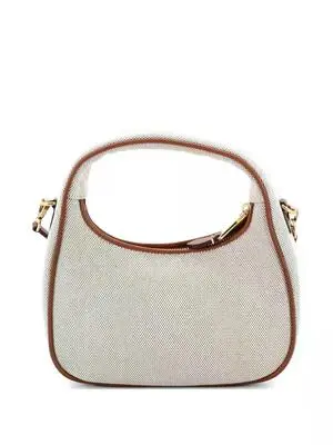 Miu Miu Wander Hobo Canvas Mini Shoulder Bag