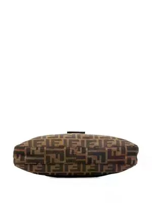 Fendi Zucca Canvas Shoulder Bag - Brown