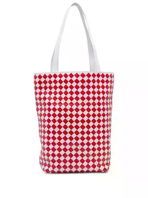 Bottega Veneta Nappa Intrecciato Check Avenue Tote Bag