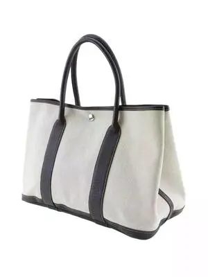 Hermès 2004 Toile And Negonda Garden Party 36 Tote Bag - Grey