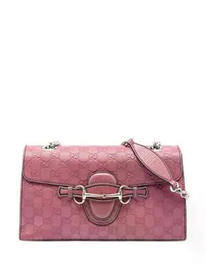 Gucci 2016-2026 Medium Guccissima Emily Shoulder Bag - Pink