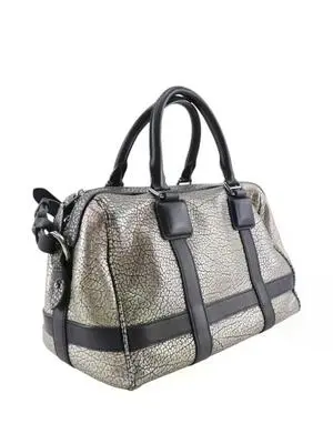 Loewe 2010-2026 Calfskin Anagram Paseo 30 Satchel - Black