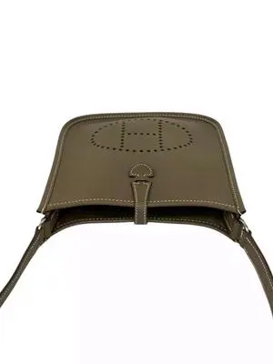 Hermès 2008 Epsom Evelyne Tpm Crossbody Bag - Brown