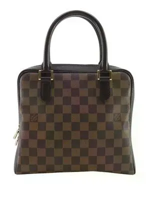 LOUIS VUITTON 1998 Damier Ebene Brera Handbag