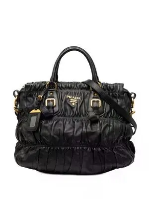 Prada 2010-2026 Nappa Gaufre Satchel
