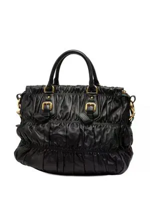Prada 2010-2026 Nappa Gaufre Satchel