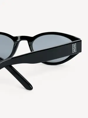 BY MALENE BIRGER Myla Sunglasses - Black/mirror