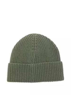 Moncler Logo-patch Ribbed Beanie