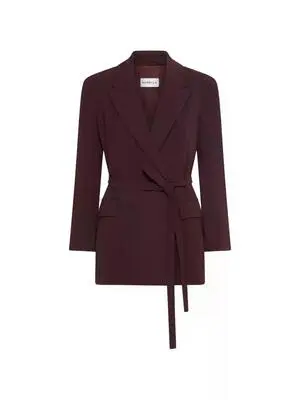 Marella Belted Single-breasted Blazer