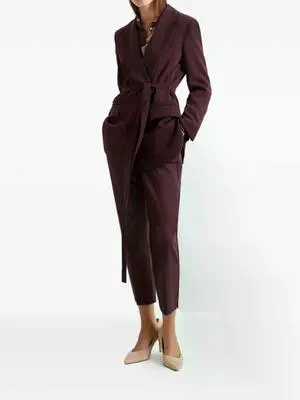 Marella Belted Single-breasted Blazer