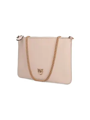 Pinko Love Flat Shoulder Bag