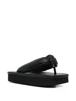 Rick Owens Leather Sandals