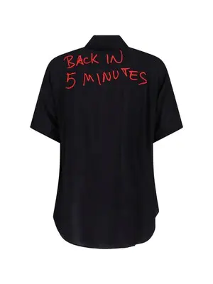 VIVIENNE WESTWOOD Open 24 Hrs' Bowling Shirt