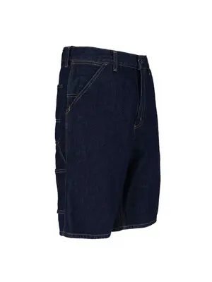 Carhartt Work In Progress Single Knee Bermuda Shorts - Blue