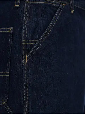 Carhartt Work In Progress Single Knee Bermuda Shorts - Blue