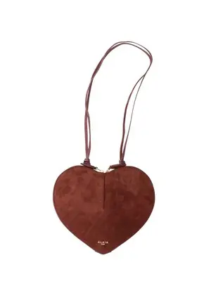 Alaïa Le Cœur Shoulder Bag - Brown