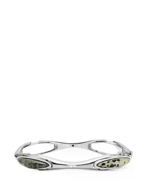 DIESEL Polished Bangle Bracelet - Silver