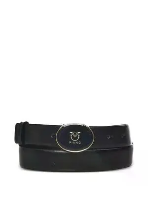 Pinko Oval Buckle Belt - Black