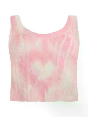 Valentino Garavani Patterned Tank Top - Pink