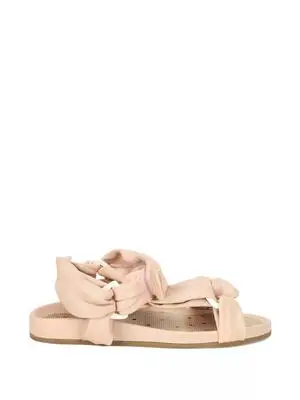 Red Valentino Ruched-detail Sandals - Pink