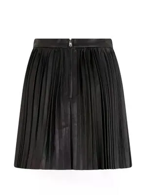 Red Valentino Pleated Mini Skirt