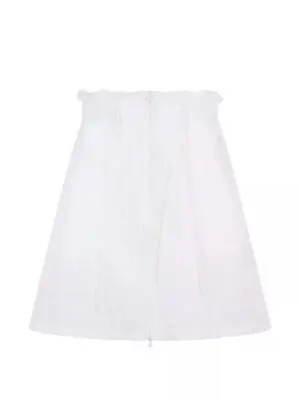 Valentino Garavani Ruffled Mini Skirt - White