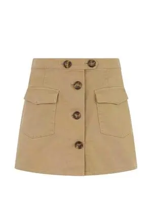 Valentino Garavani Button-up Skorts - Neutrals